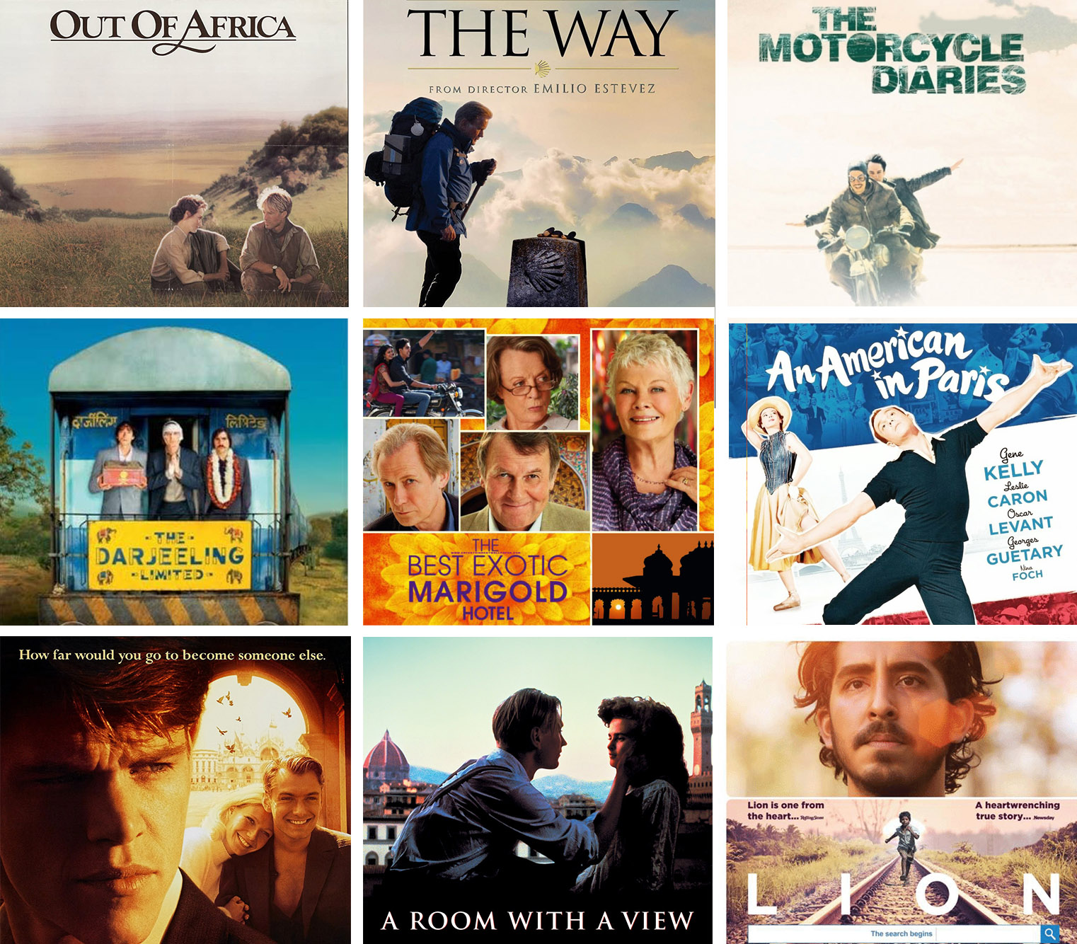 10 Outstanding Travel Films to Inspire you - Luxury Gold